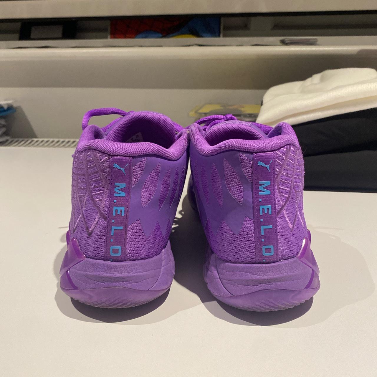 Lamelo ball shoes Mb.01 Purple Rare can’t find on... - Depop