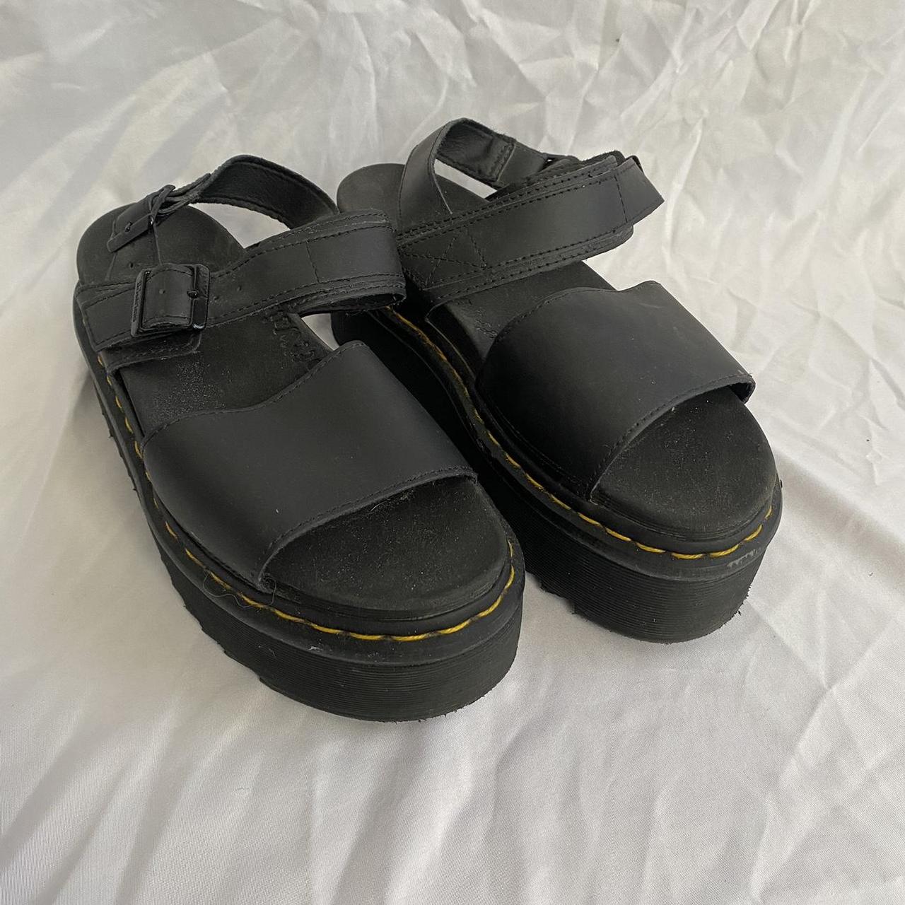 Doc Martens platform sandals. - barely worn -... - Depop