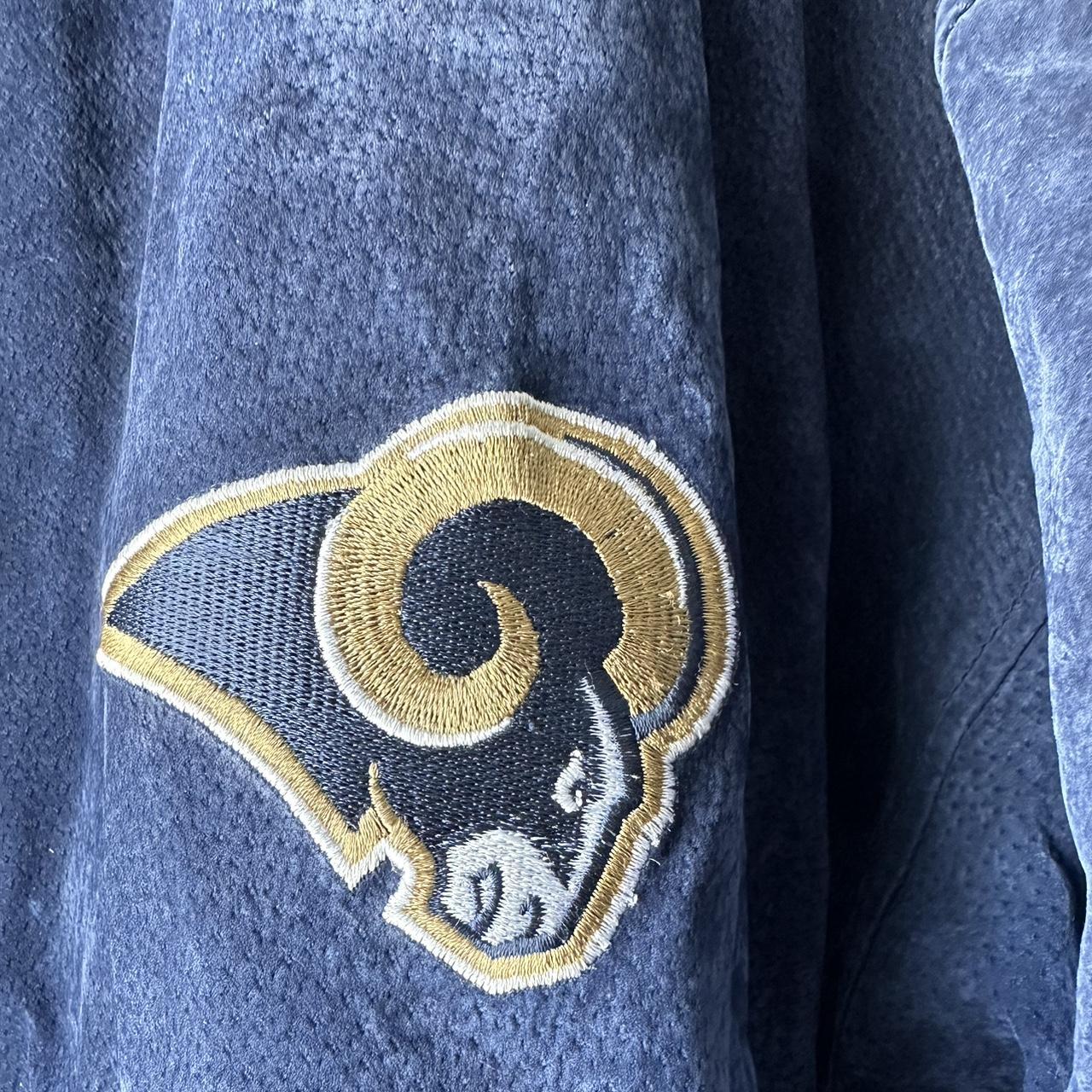 Vintage VTG 90s St. Louis Rams NFL Game Day Varsity... - Depop