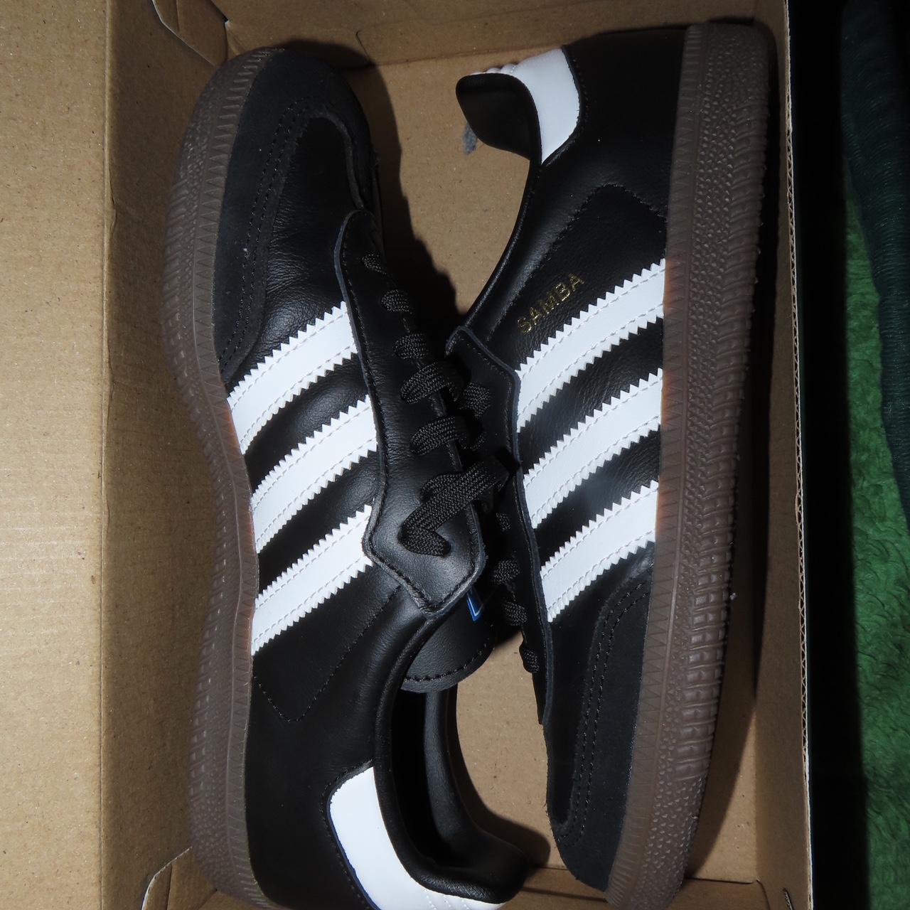 black sambas size 3 - Depop
