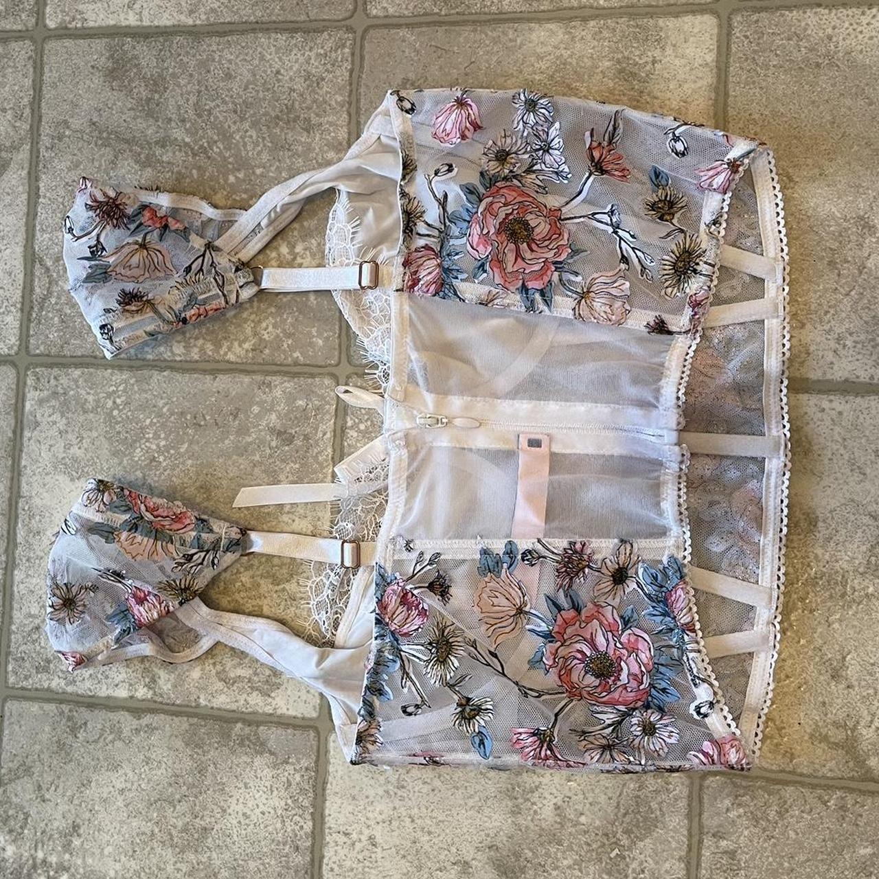 Victoria Secret iconic corset top. barley worn and... - Depop