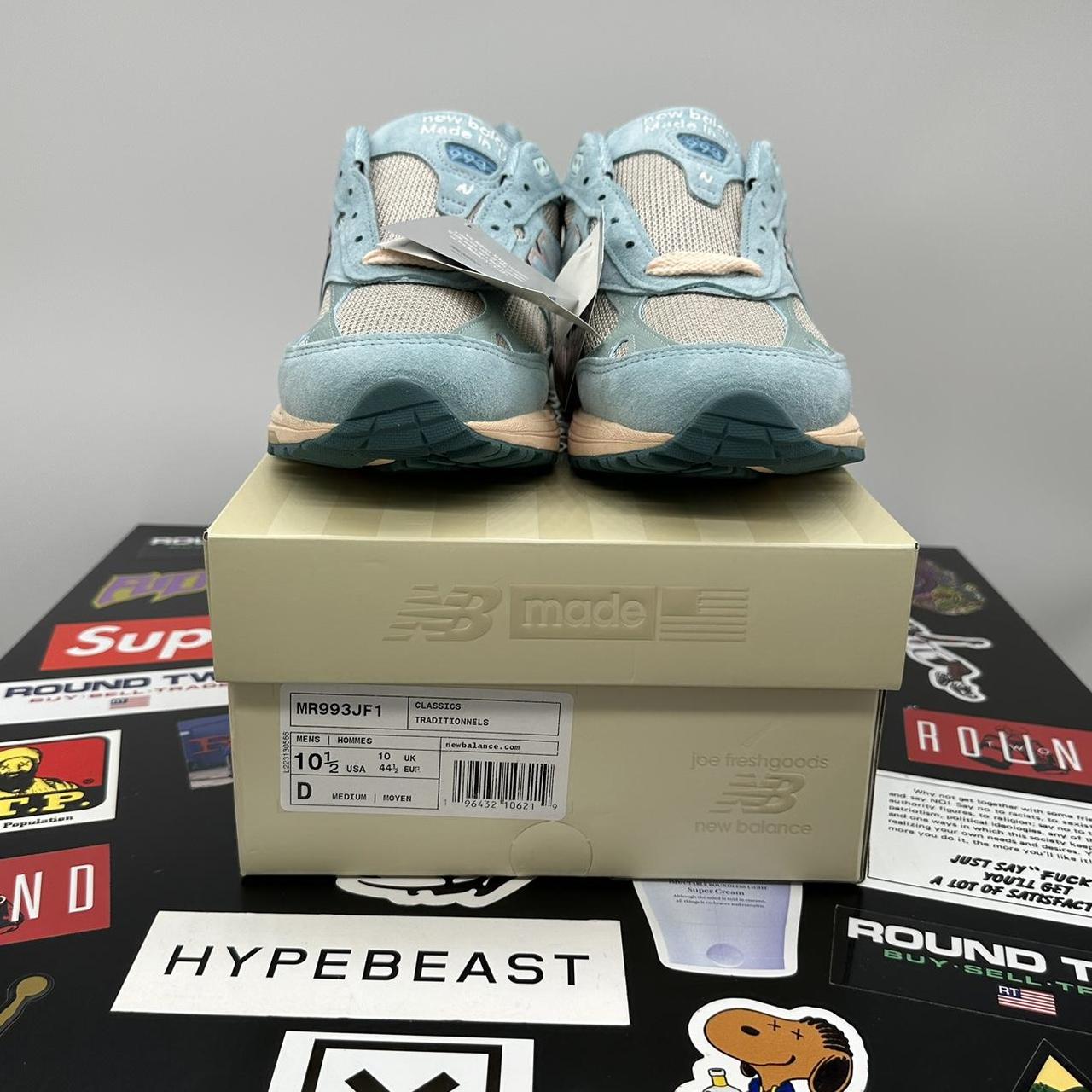 New Balance 993 JFG Performance Art “Arctic Blue”... - Depop