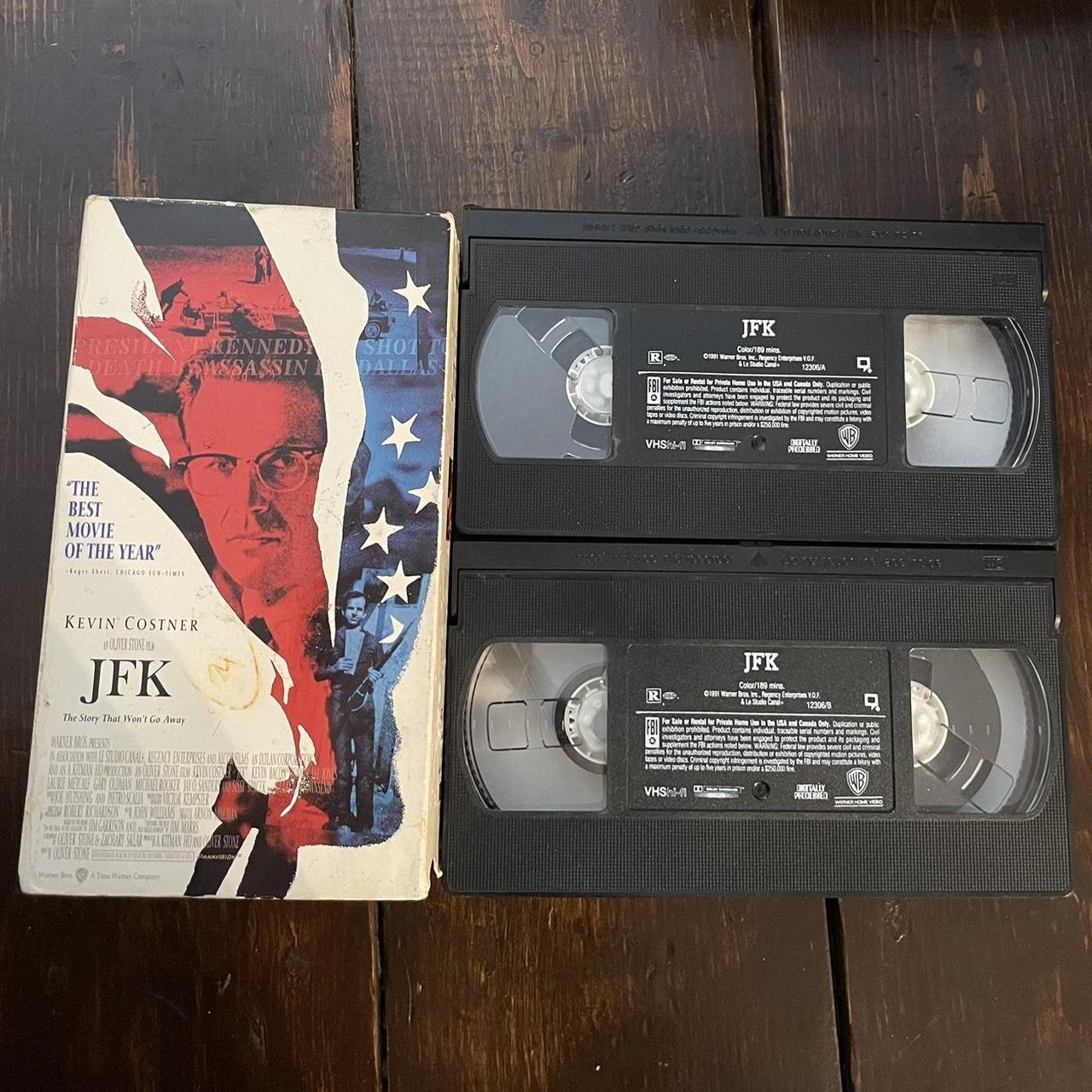 JFK VHS Tapes - 2-pack of classic movies vhs... | Depop