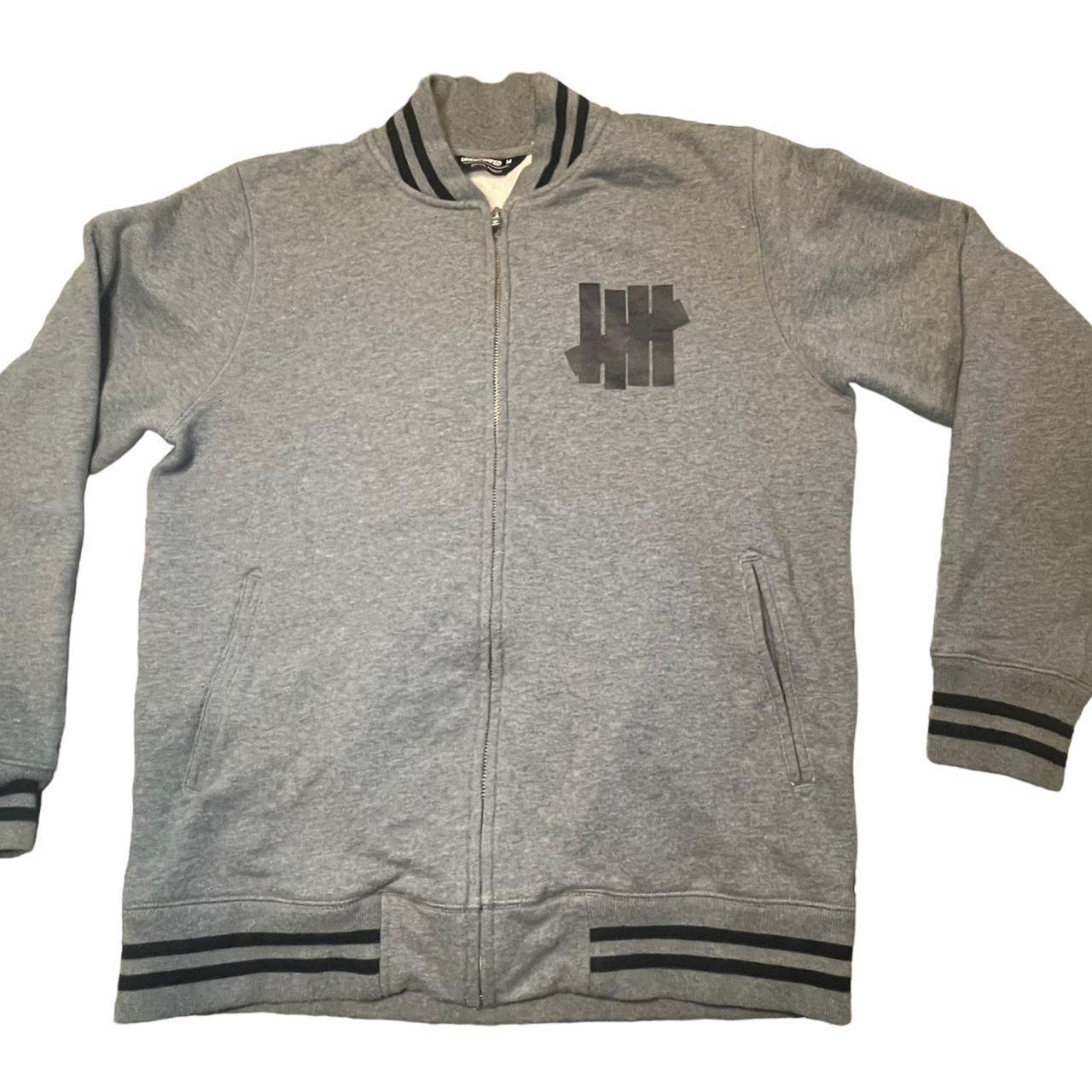 Undefeated 5 Strike Varsity Jacket Zip Up Cotton... - Depop