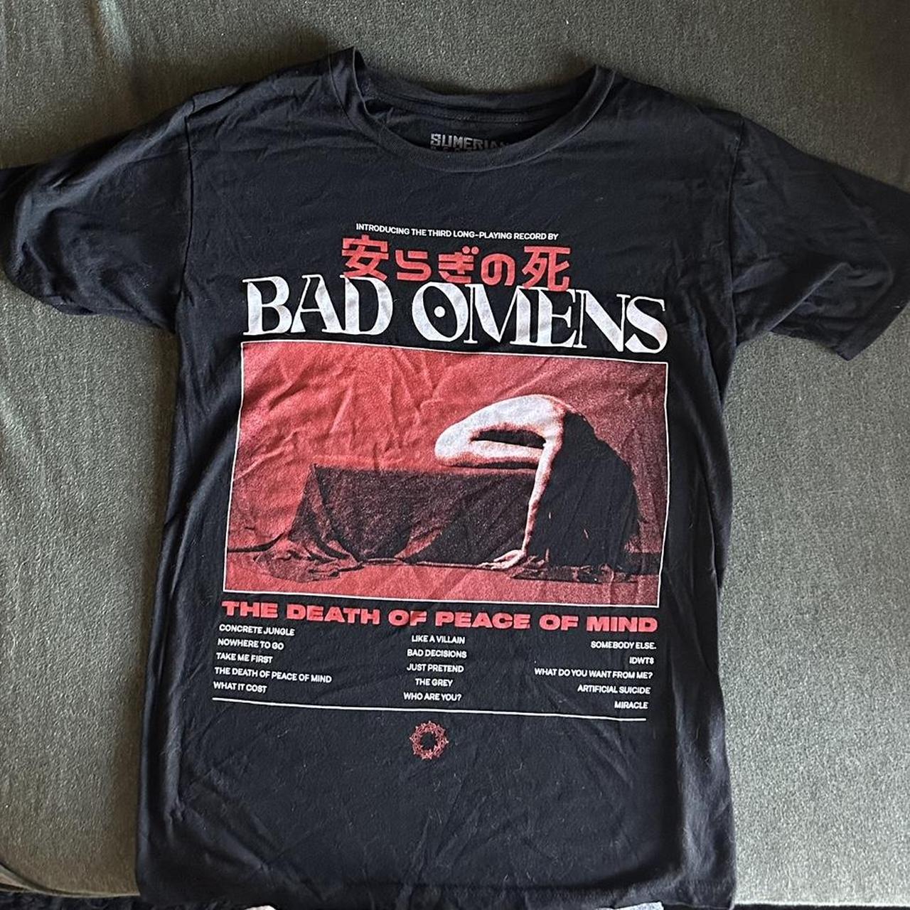 bad omen shirt band #badomen #bandshirt #hottopic... | Depop