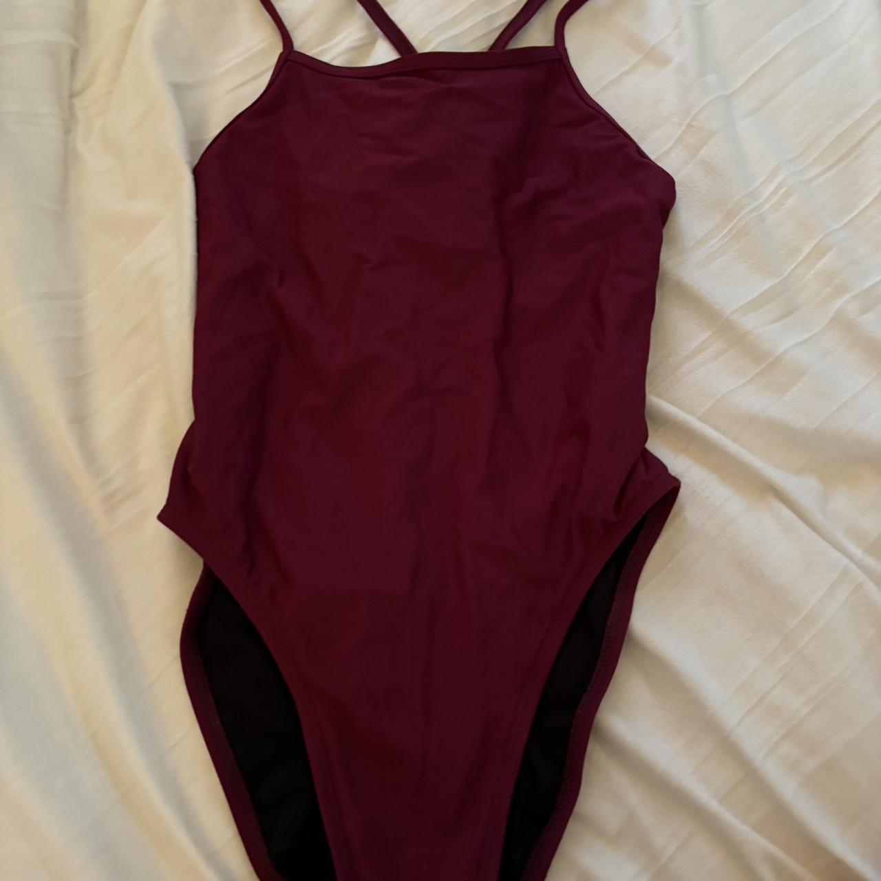 Jolyn Drew Onesie/size:30/color:maroon/great condition! - Depop