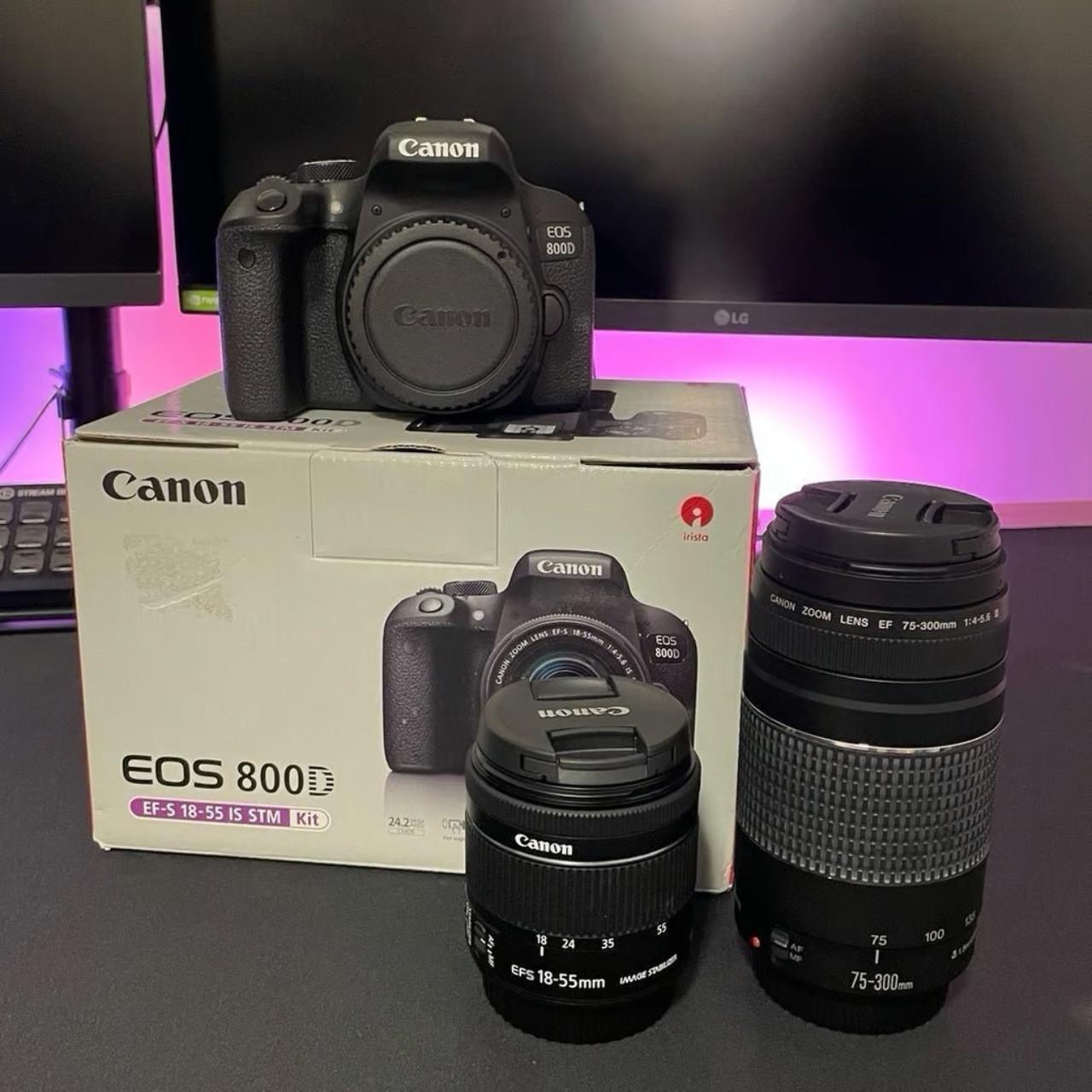 Canon EOS 800D / Canon Rebel t7i with... - Depop