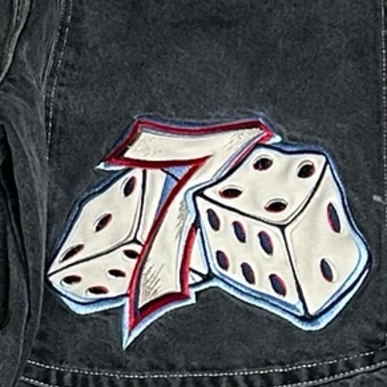 jnco jeans Real lucky 7 dice jncos - Depop