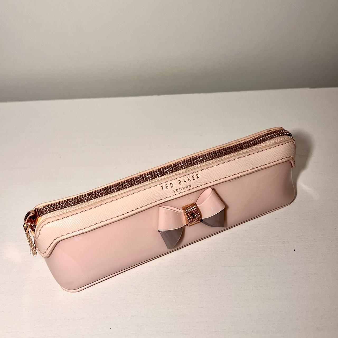 Ted Baker pouch, used for pencil/makeup Brand new... - Depop