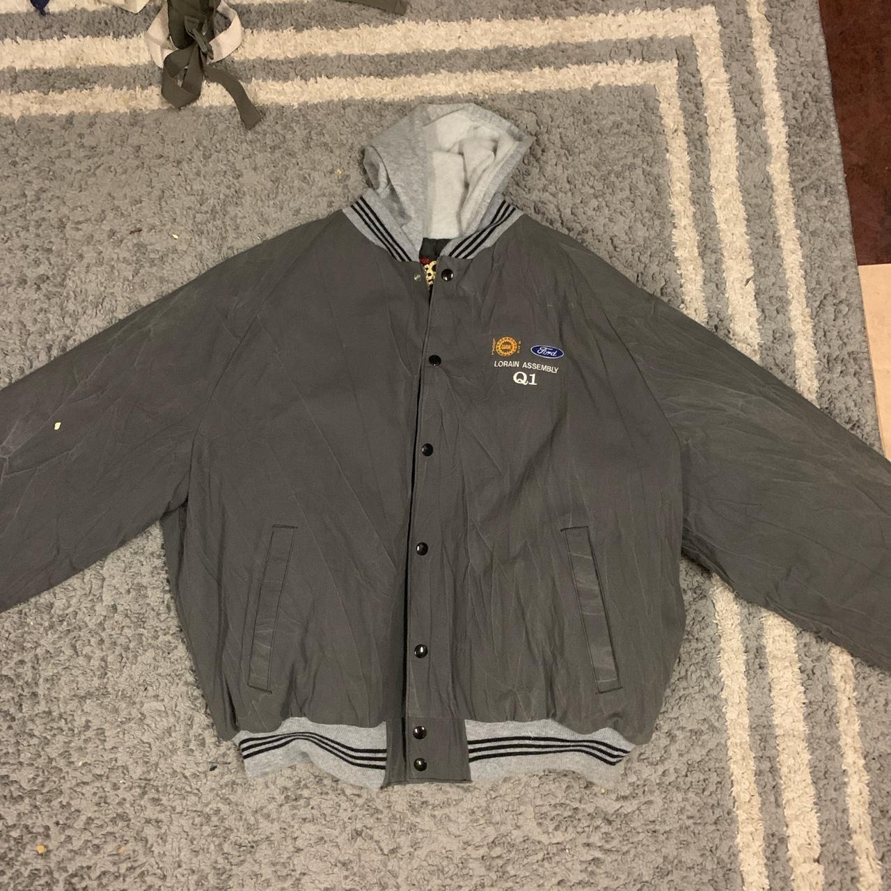 Ford work jacket Hoodie - Depop
