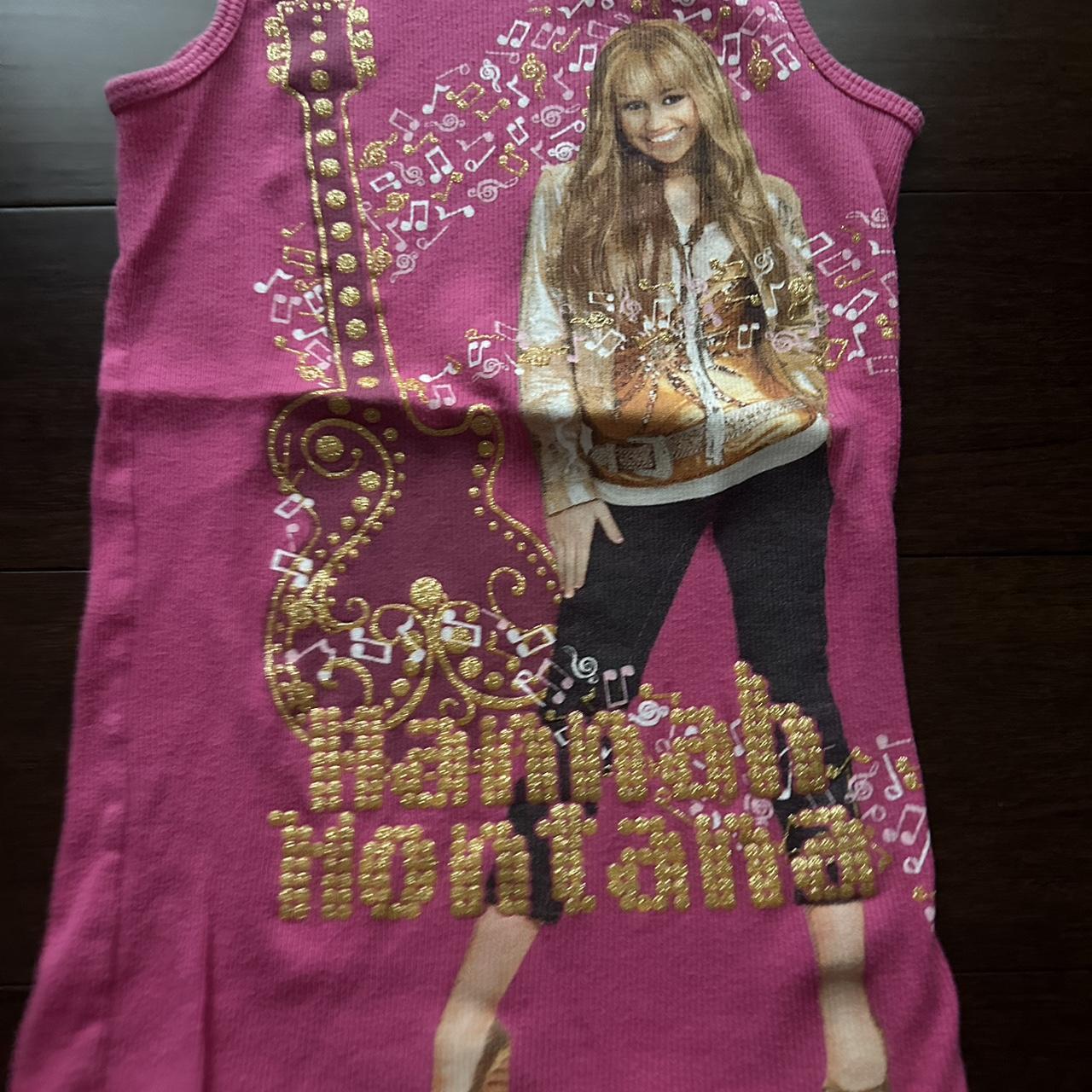 Hannah Montana Tank Top Vintage Tagged as a kids... - Depop