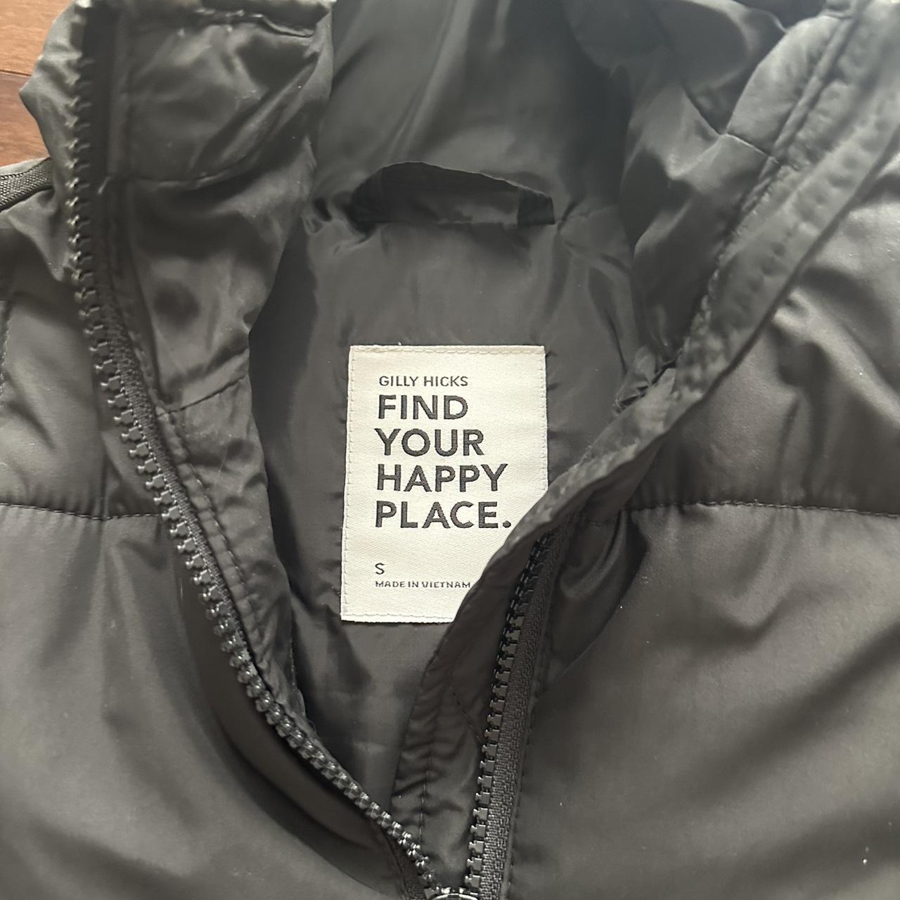 Gilly Hicks Cropped Jacket Goes to about above the... - Depop