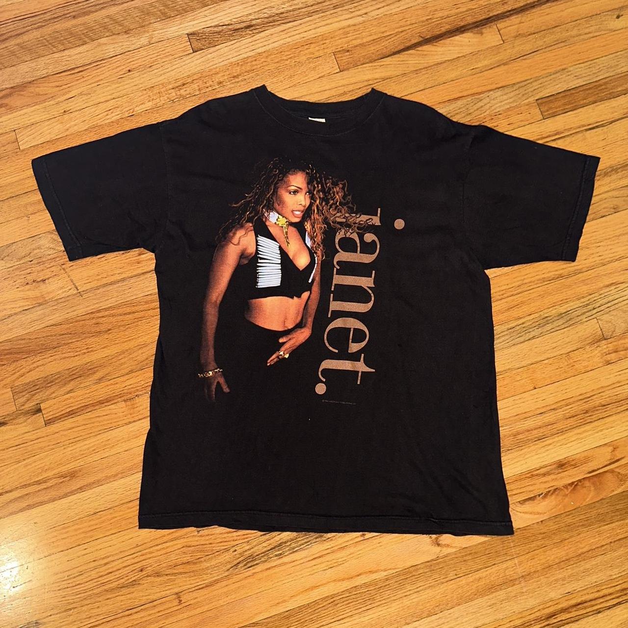 Vintage 93-94 Janet Jackson World Tour... - Depop