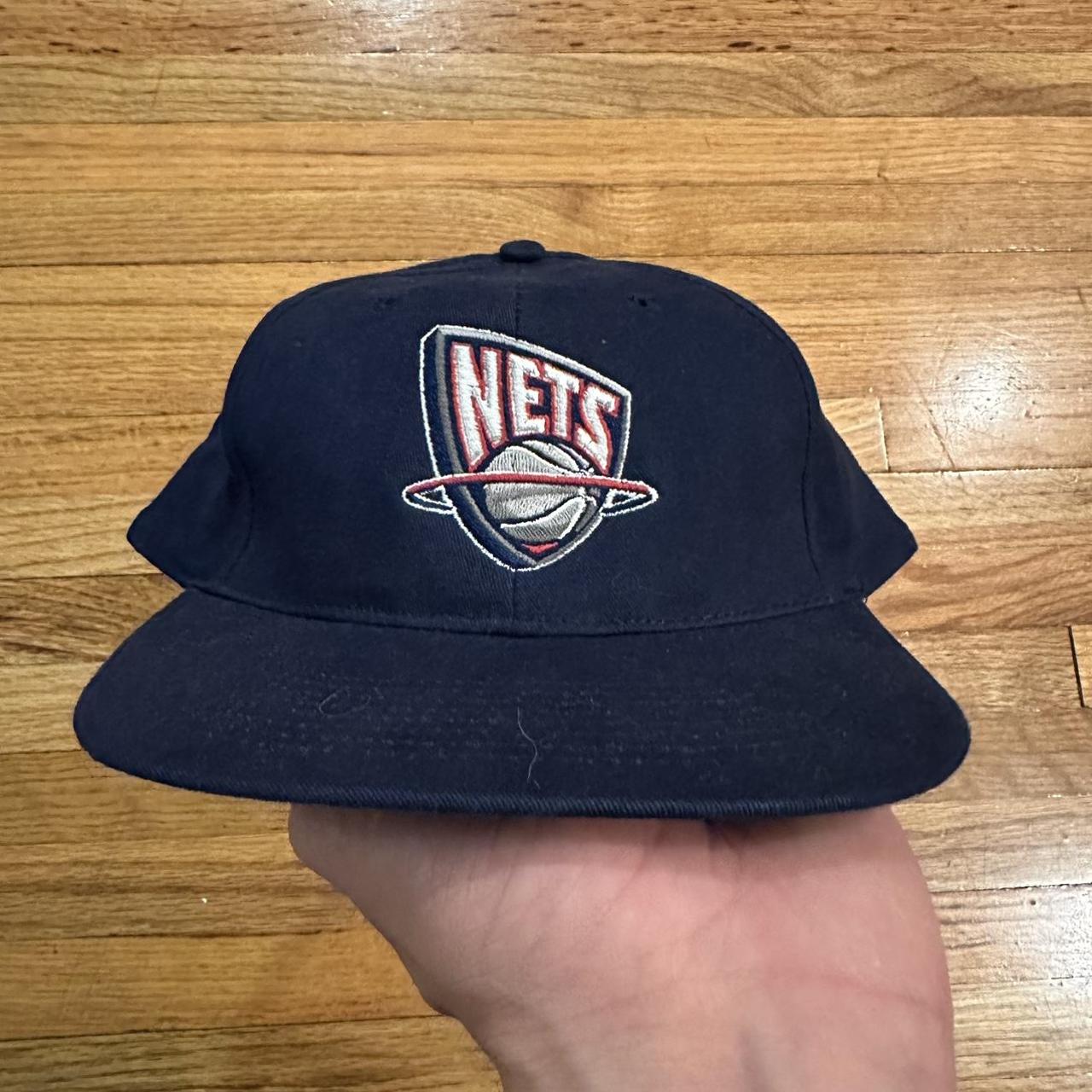 Vintage New Jersey Nets Promo SnapBack Hat... - Depop