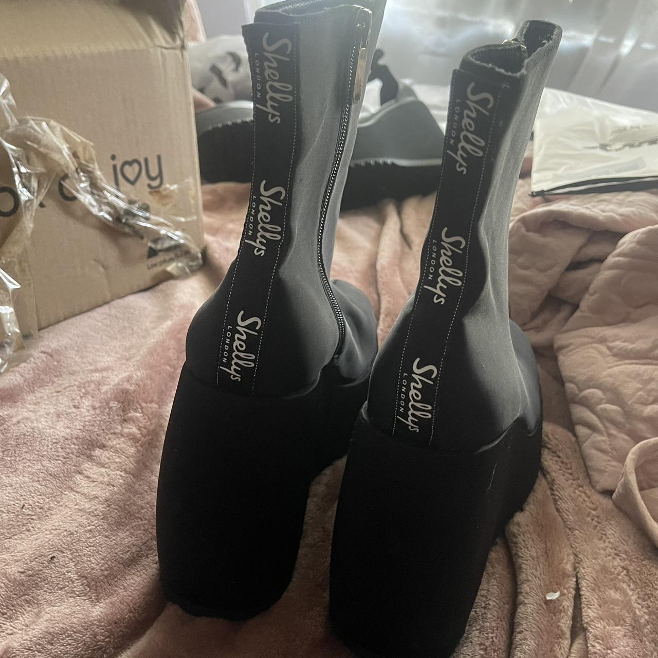 Platform boots from Shelly’s London brand new never... - Depop