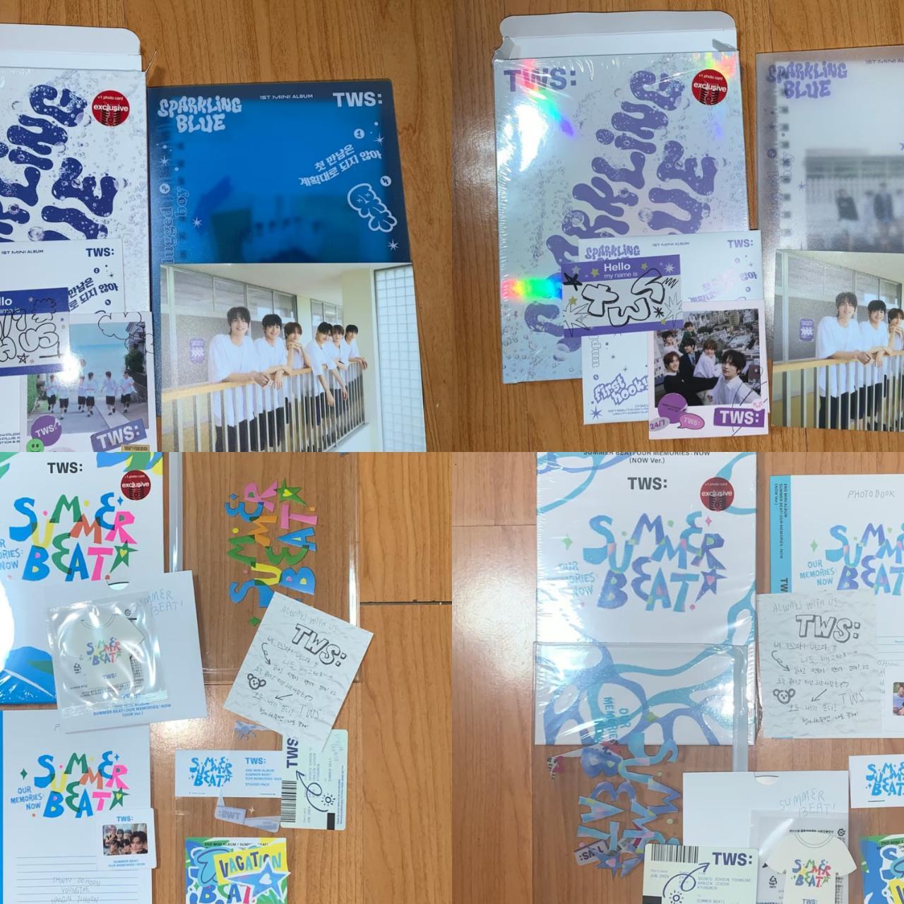 WTS TWS albums, NO photocard, with target exclusive... - Depop