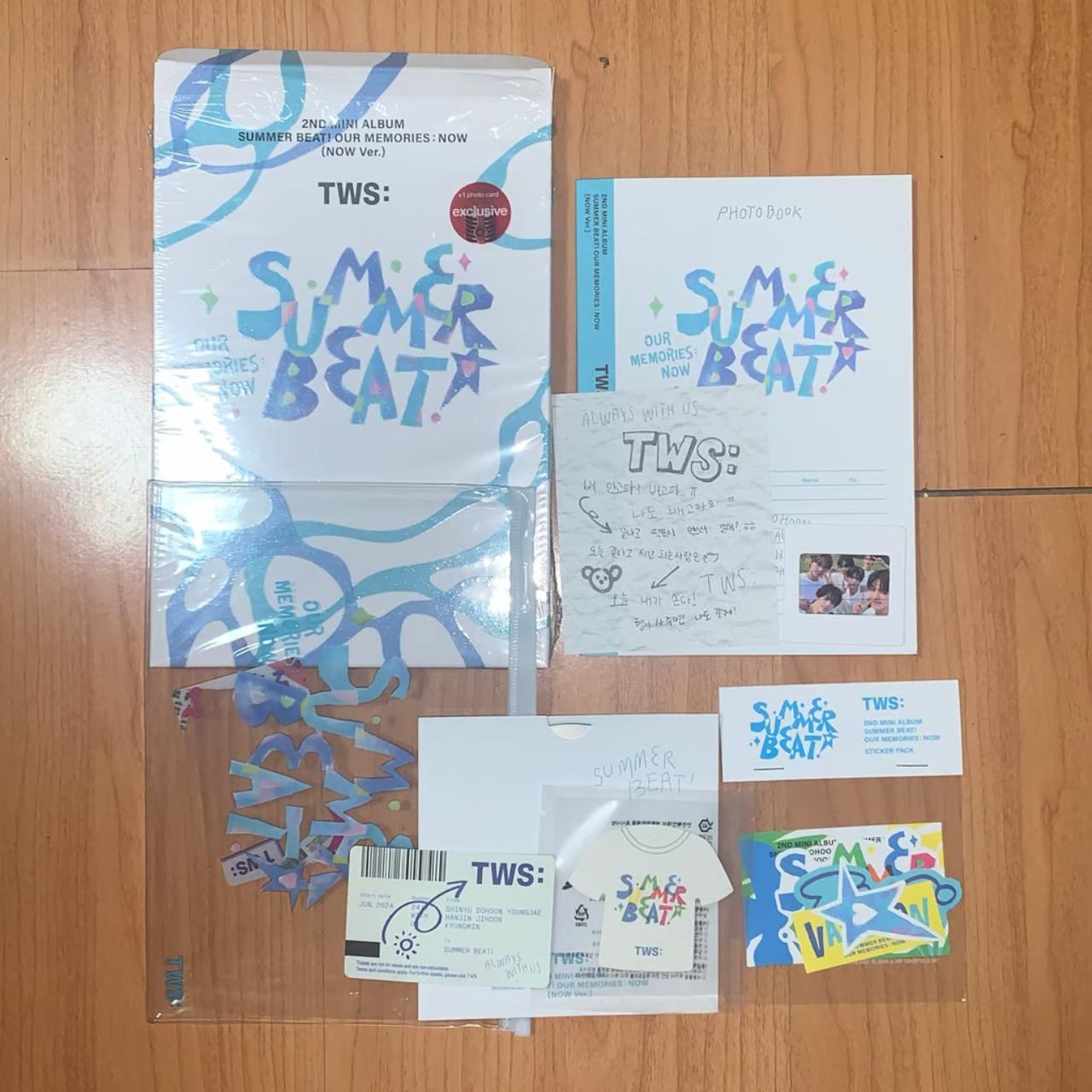 WTS TWS albums, NO photocard, with target exclusive... - Depop