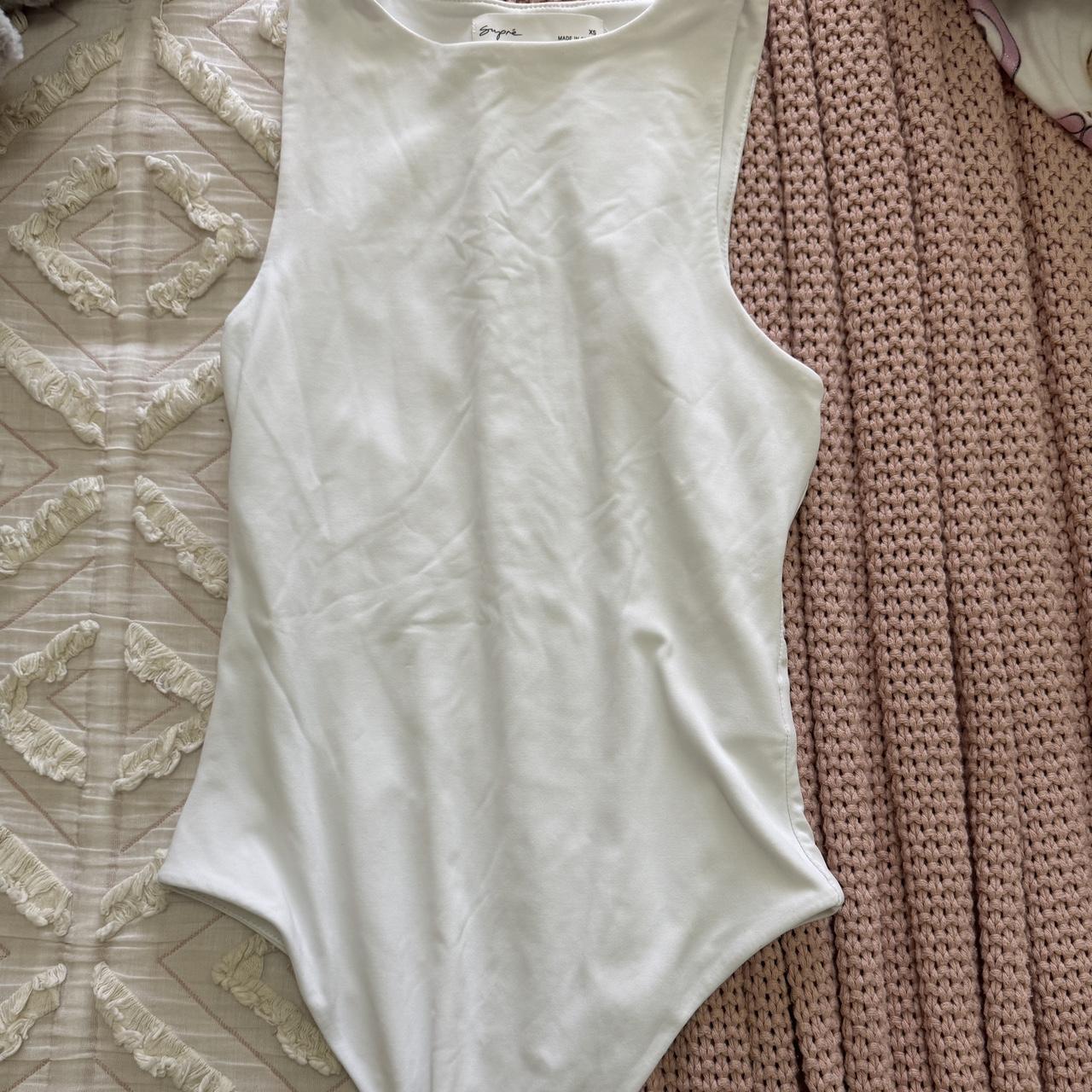 supre body suite 🤍 worn once perf condition just... - Depop