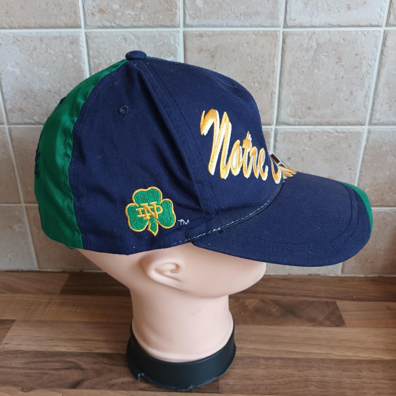Notre Dame Fighting Irish Baseball Cap Vintage 90s... - Depop