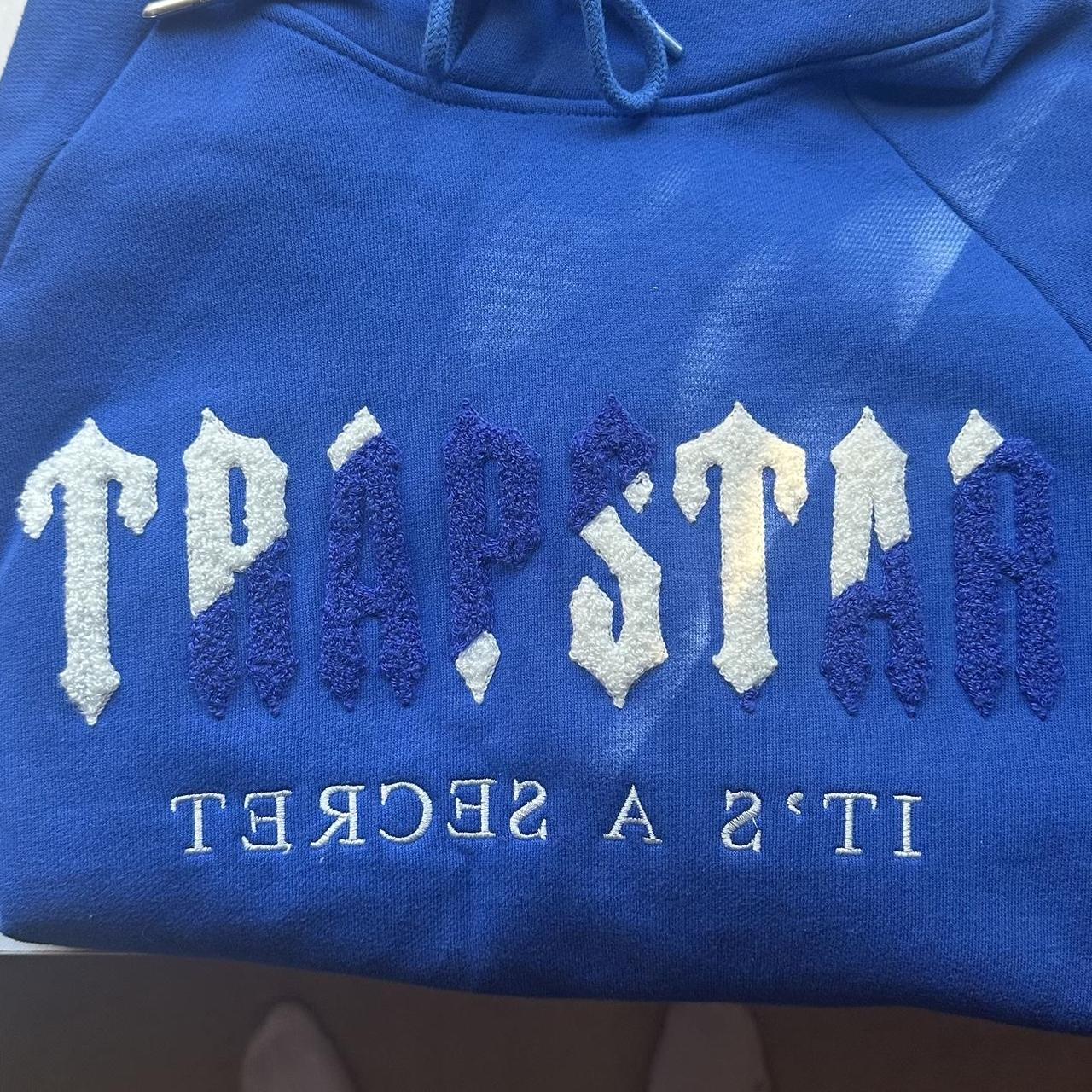 Trapstar blue tracksuit size small -rep Happy for... - Depop