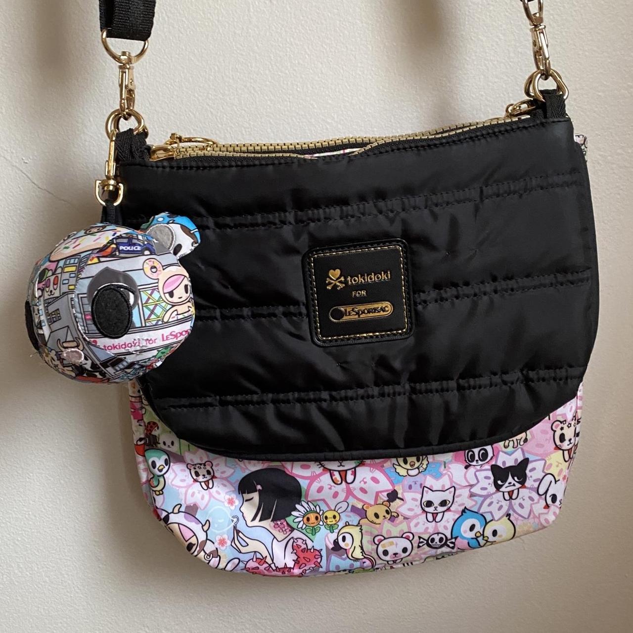 LESPORTSAC X TOKIDOKI nylon over the shoulder purse!... - Depop