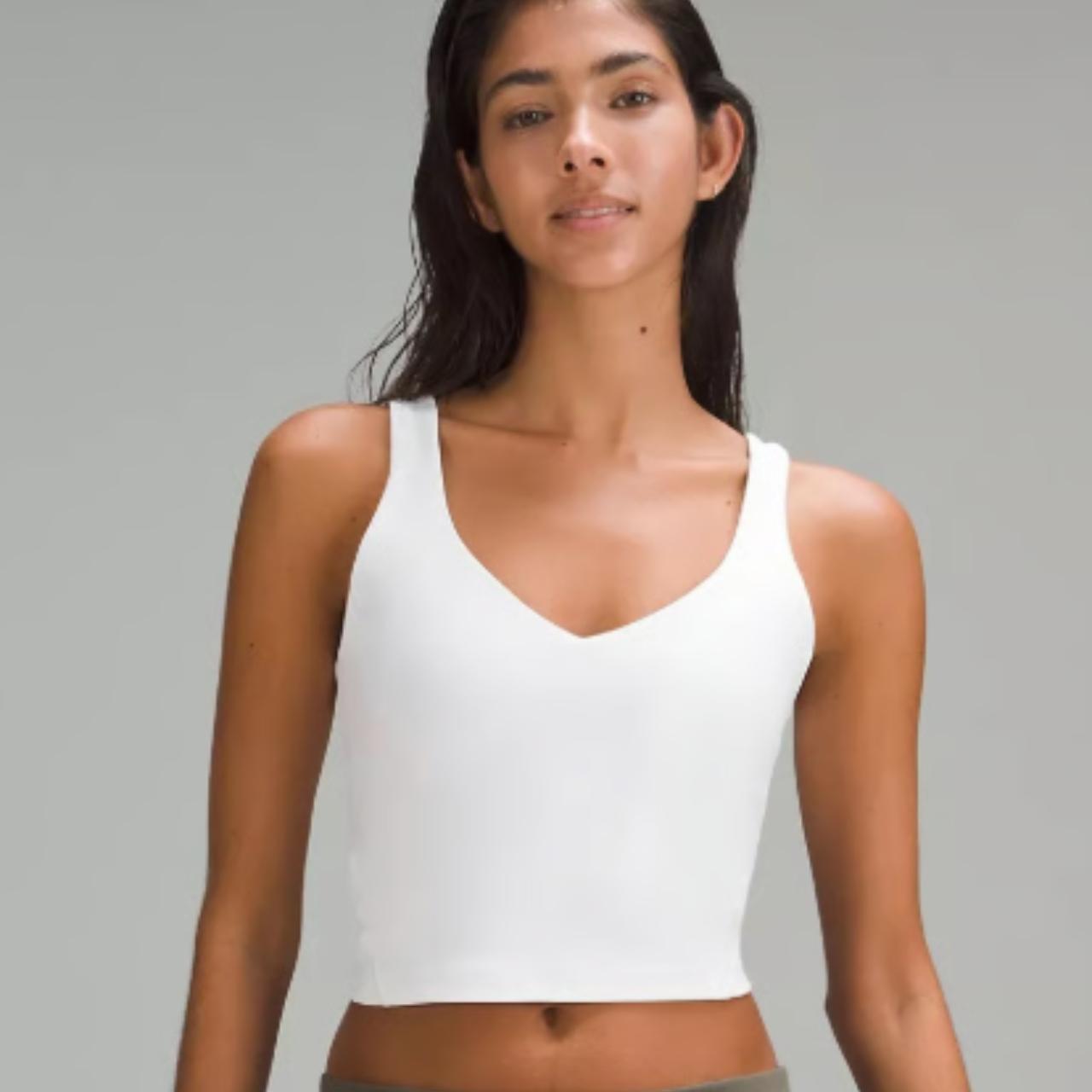 Lululemon white Align Tank. Brand new without tags | Depop