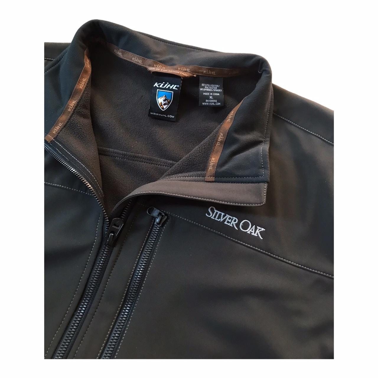 Kuhl Jacket Mens Gray Full Zip Fleece Lined Impakt... - Depop