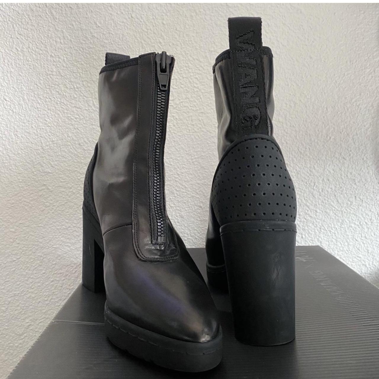 Alexander Wang x HM collab boots. Genuine leather.... - Depop
