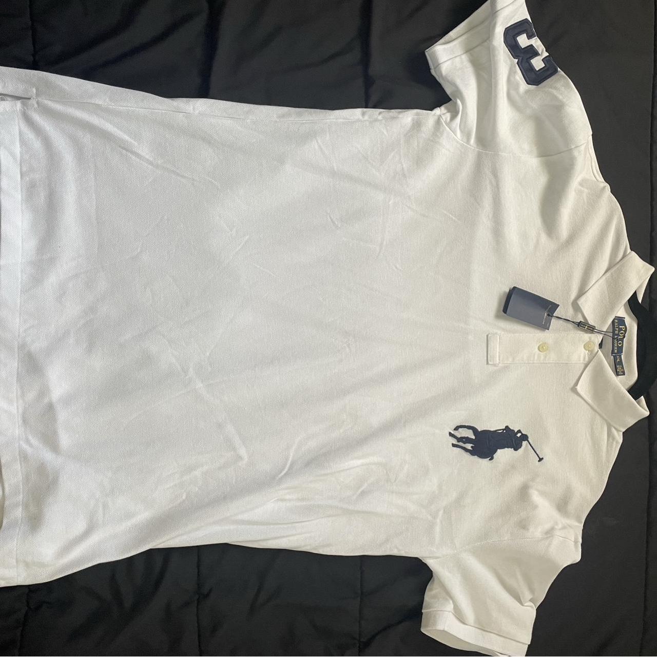 Polo Ralph Lauren polo. Tag reads XXL but fits more... - Depop