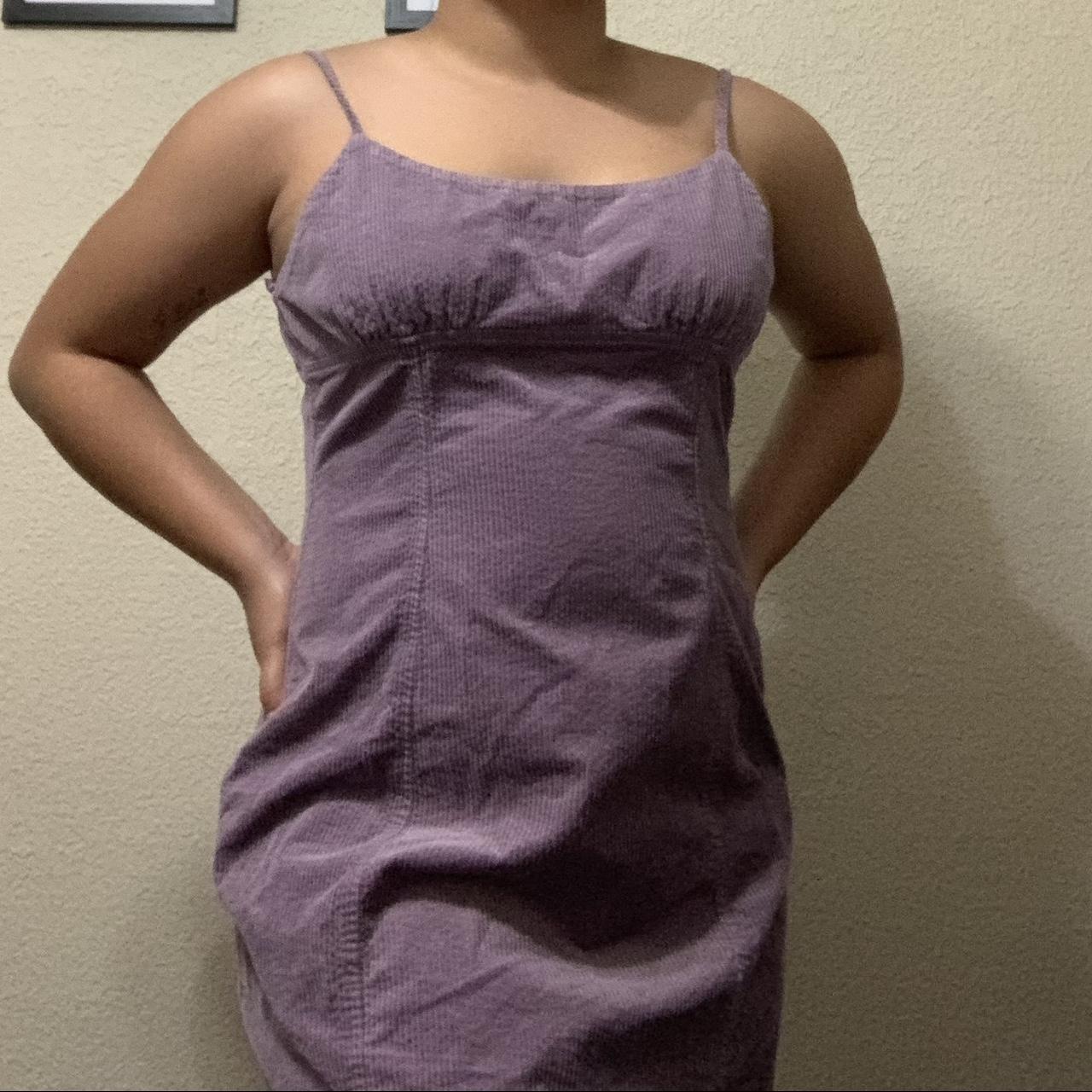 Wild Fable Corduroy Purple Dress #purpleddress... - Depop