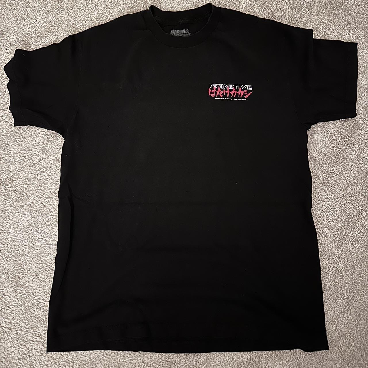 Primitive x Naruto kakashi collab shirt No... - Depop