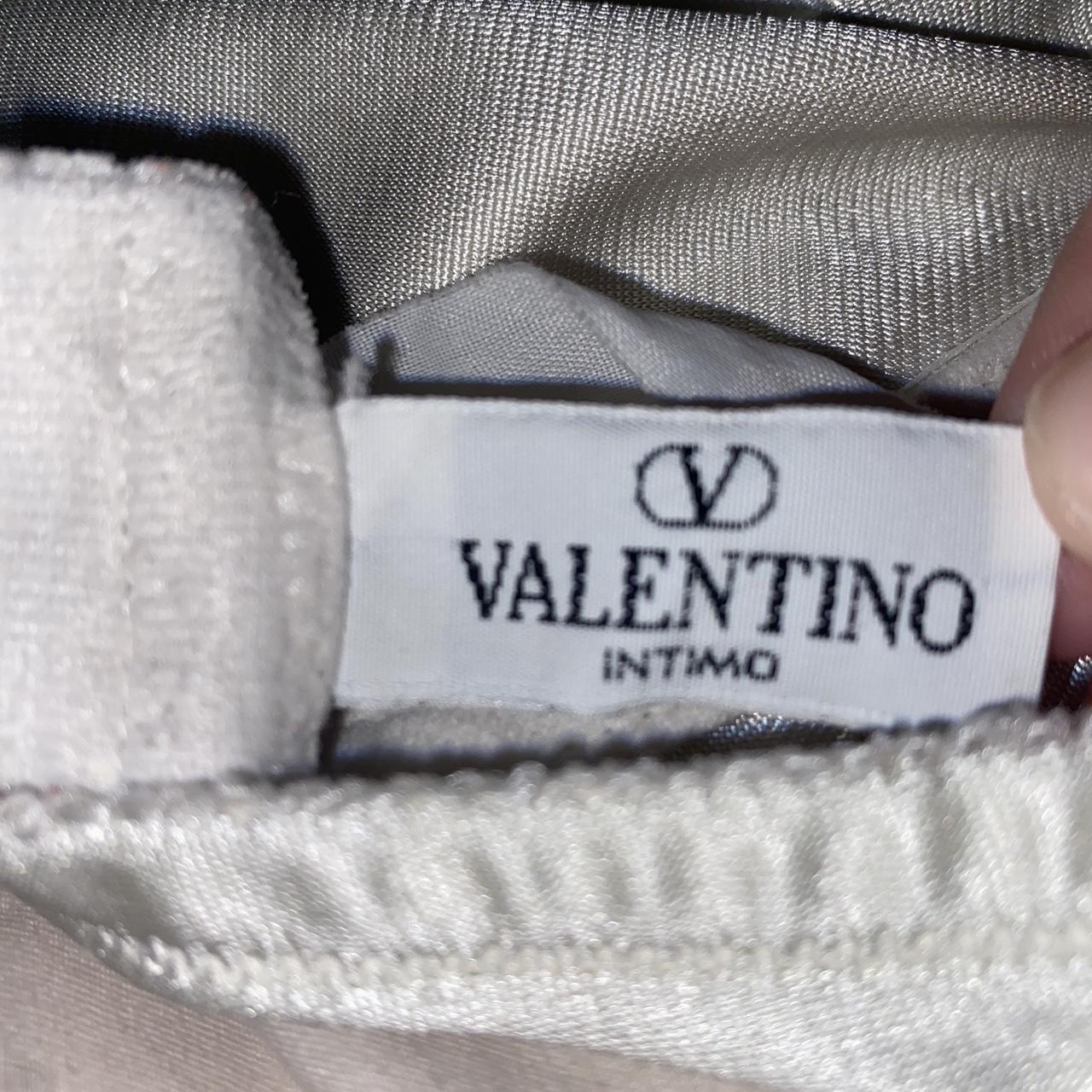 Valentino Intimo lace bra - No size tag but it fits... - Depop