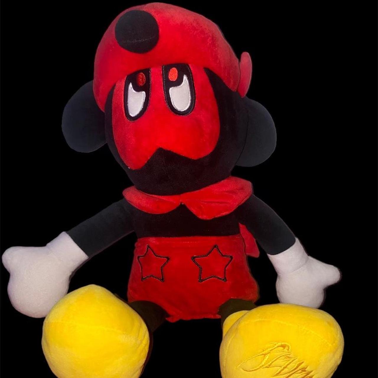 REVENGE x QCK “devil mickey” collab plush only 100... - Depop