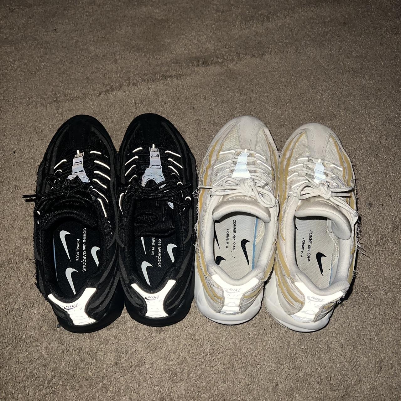 Nike air max 95 cdg Both are a 10.5 the black pair... | Depop