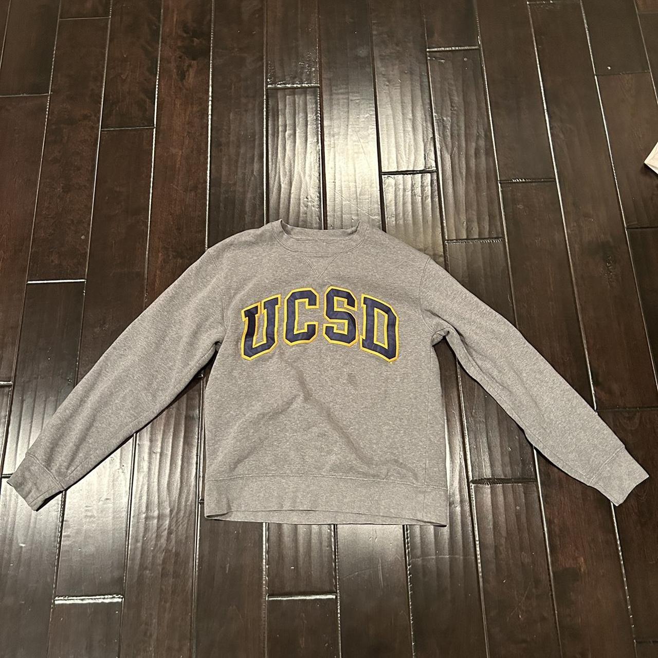 Vintage ucsd grey crewneck . . . Condition: great... - Depop