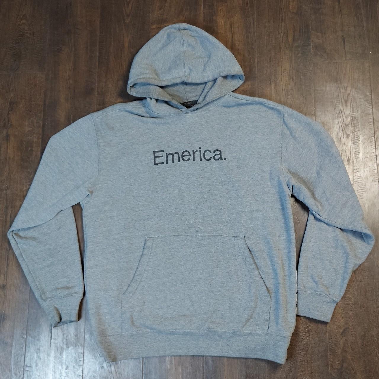 vintage emerica hoodie y2k skateboarding emerica... - Depop