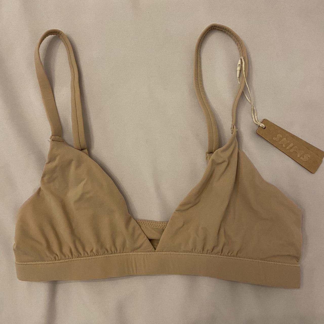 Skims triangle bralette bra unlined BRAND NEW... - Depop