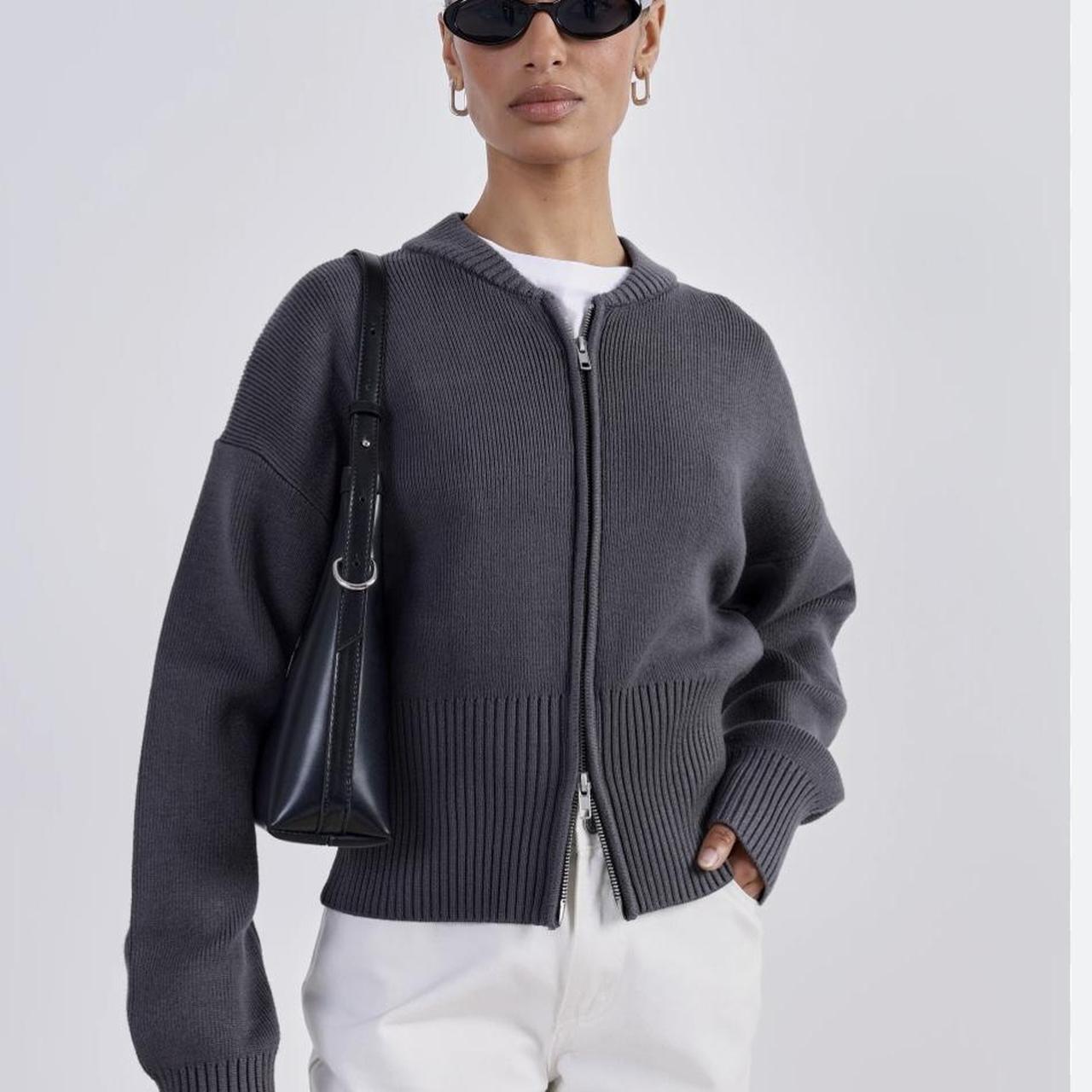 Glassons bomber jacket 🤍 worn once - Depop