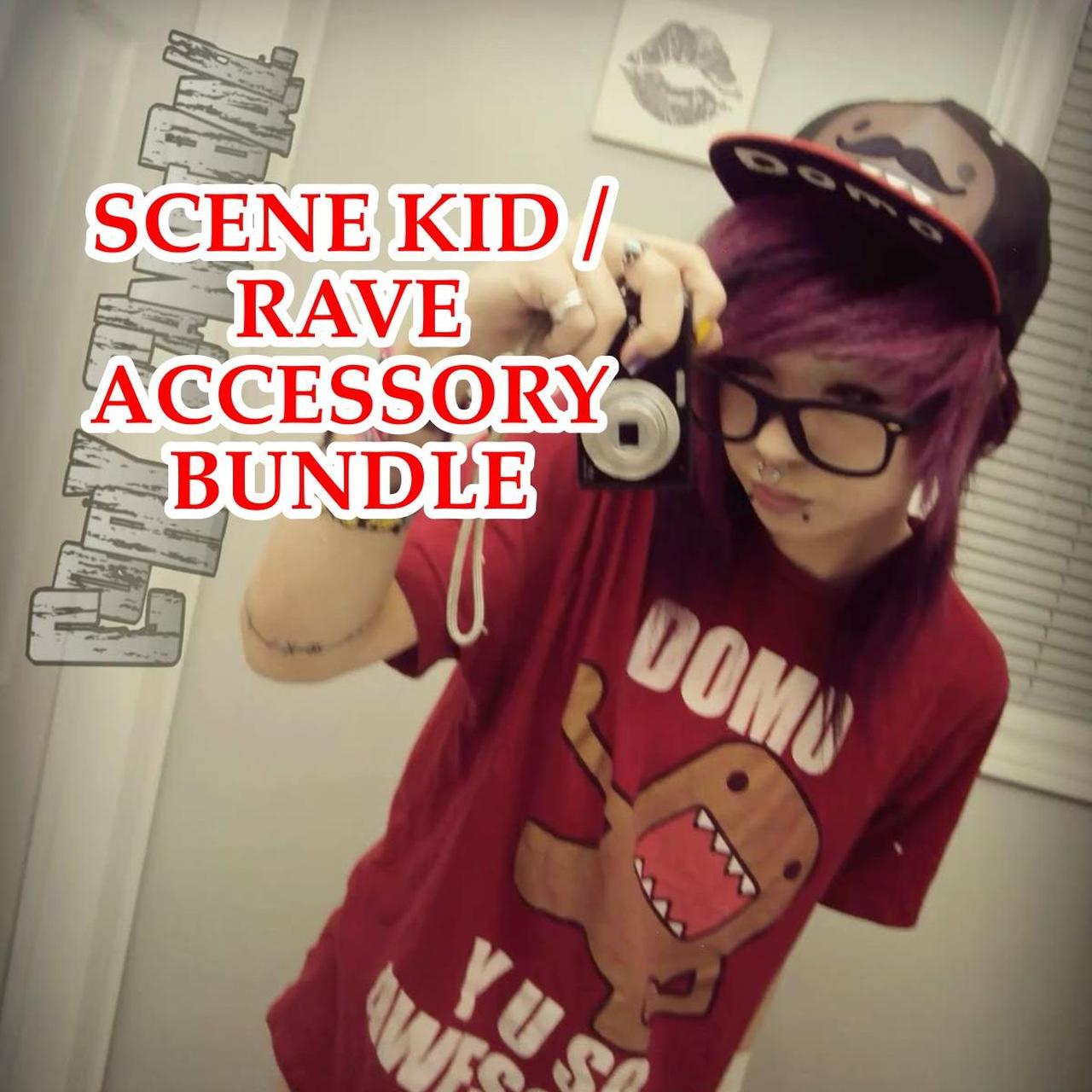 🐾 ; Scene kid/Raver bundle - Everything is... | Depop