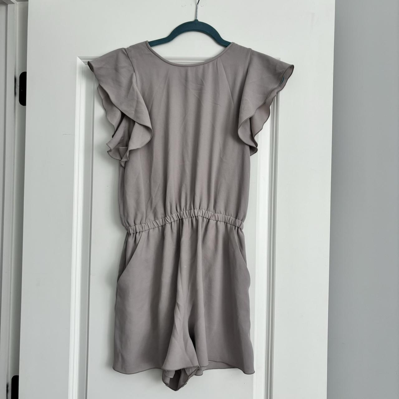 Aritzia Grey Romper - Depop