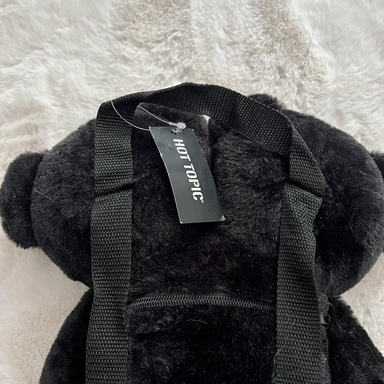 Hot Topic two headed bear plushie backpack Red... | Depop