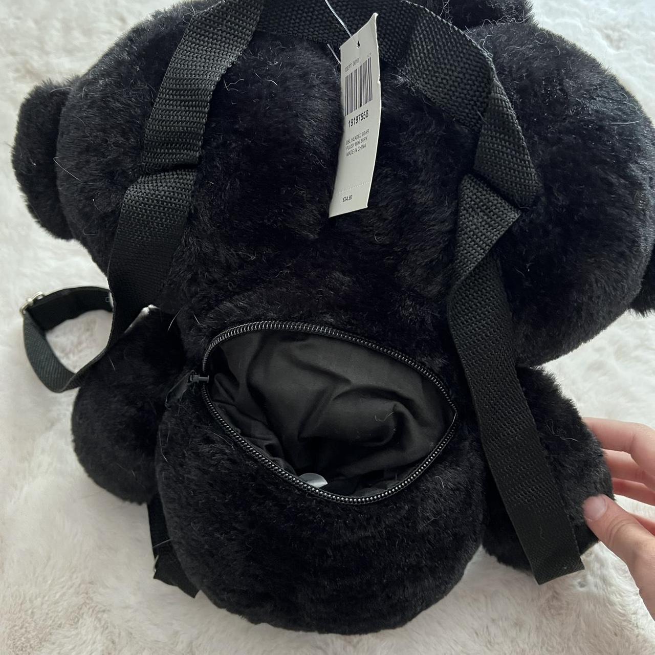 Hot Topic two headed bear plushie backpack Red... | Depop