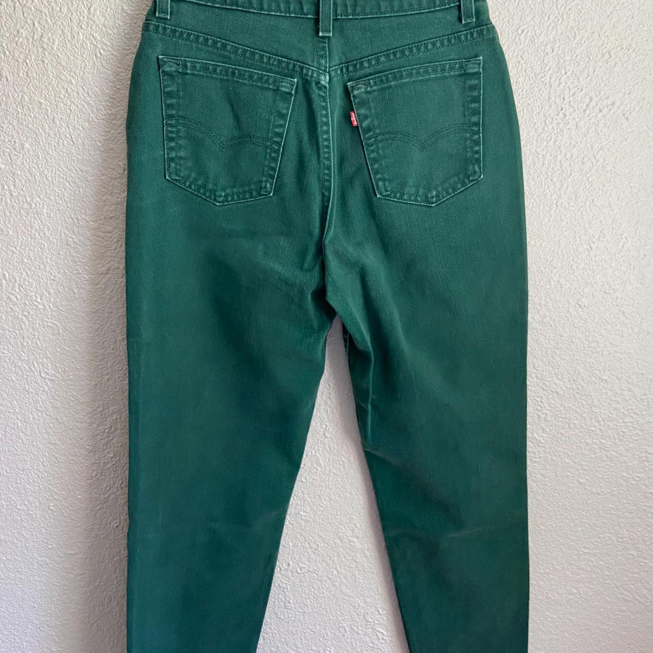 Vintage 90's Green Levi's Jeans. Awesome vintage... - Depop
