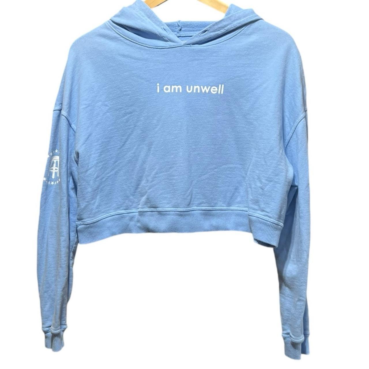 Barstool Chicks from Barstool Sports Blue Crop I am... | Depop