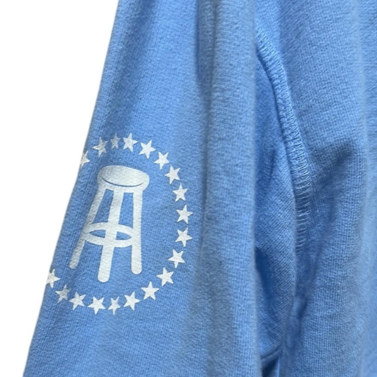 Barstool Chicks from Barstool Sports Blue Crop I am... | Depop