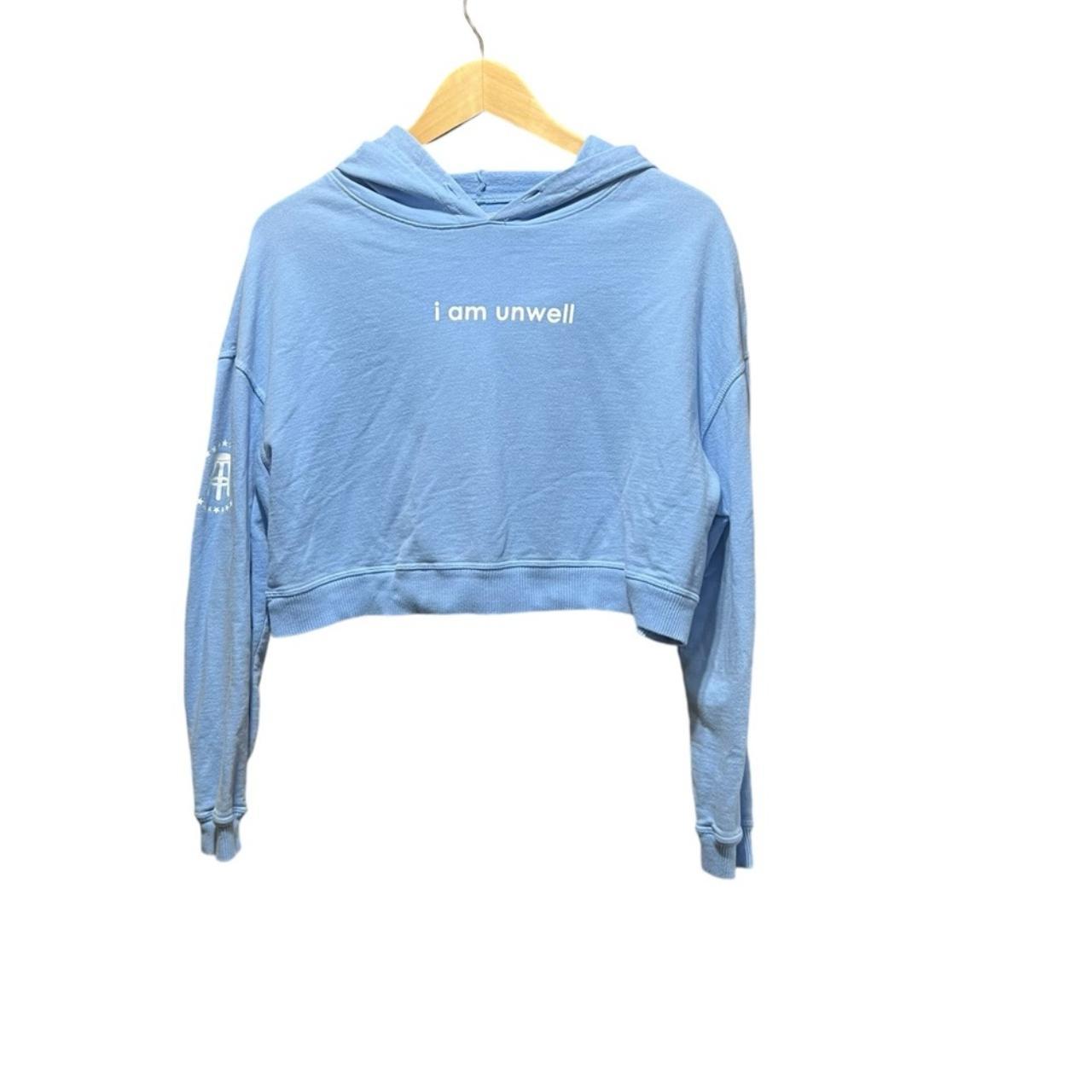 Barstool Chicks from Barstool Sports Blue Crop I am... | Depop