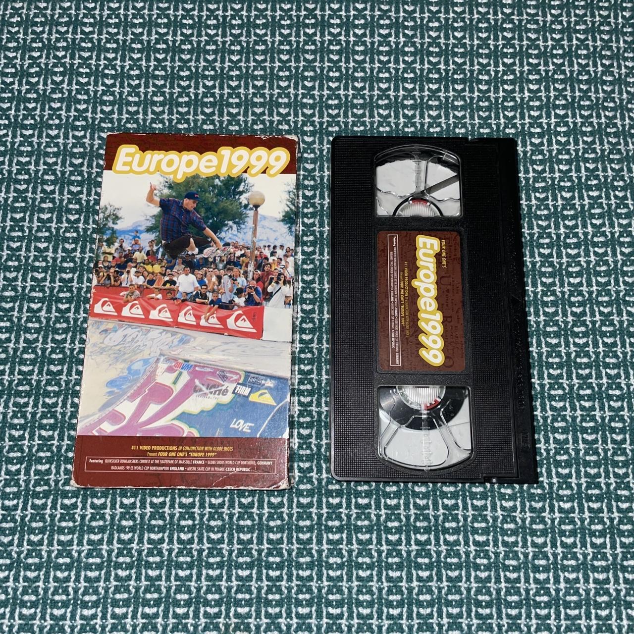 Europe 1999 Skate VHS compilation tape with footage... - Depop