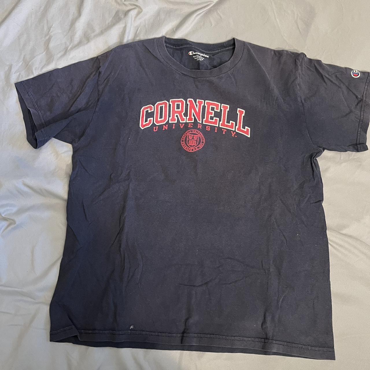 Vintage Champion Cornell t- shirt - good condition... - Depop