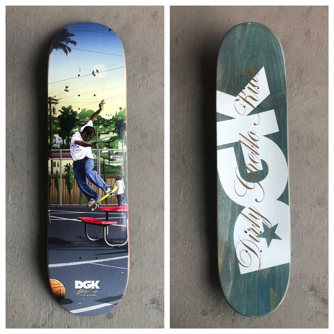 2015 DGK Stevie Williams Iconic 8.25 Skateboard... - Depop