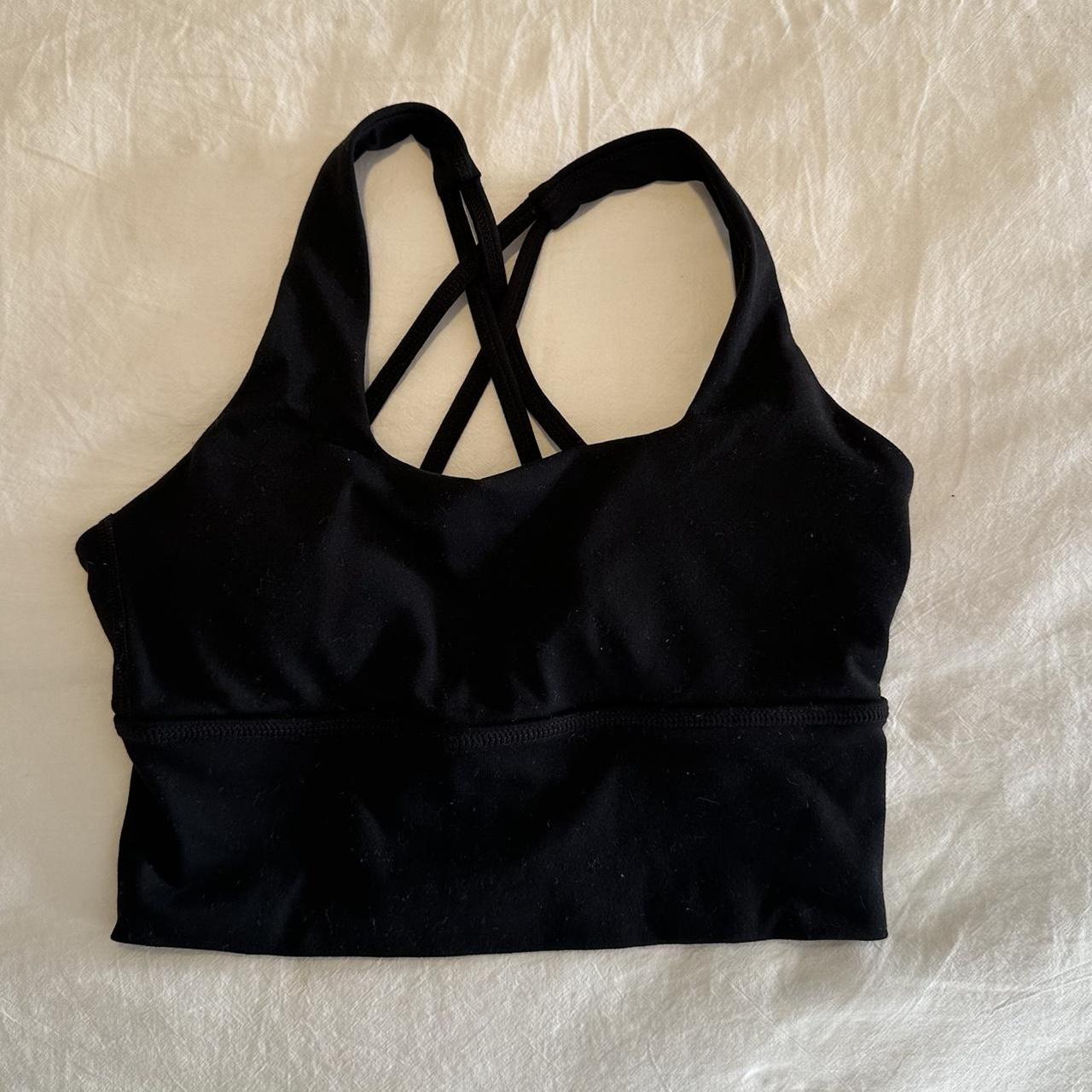 Black Elite Eleven Bra Size Small - Depop